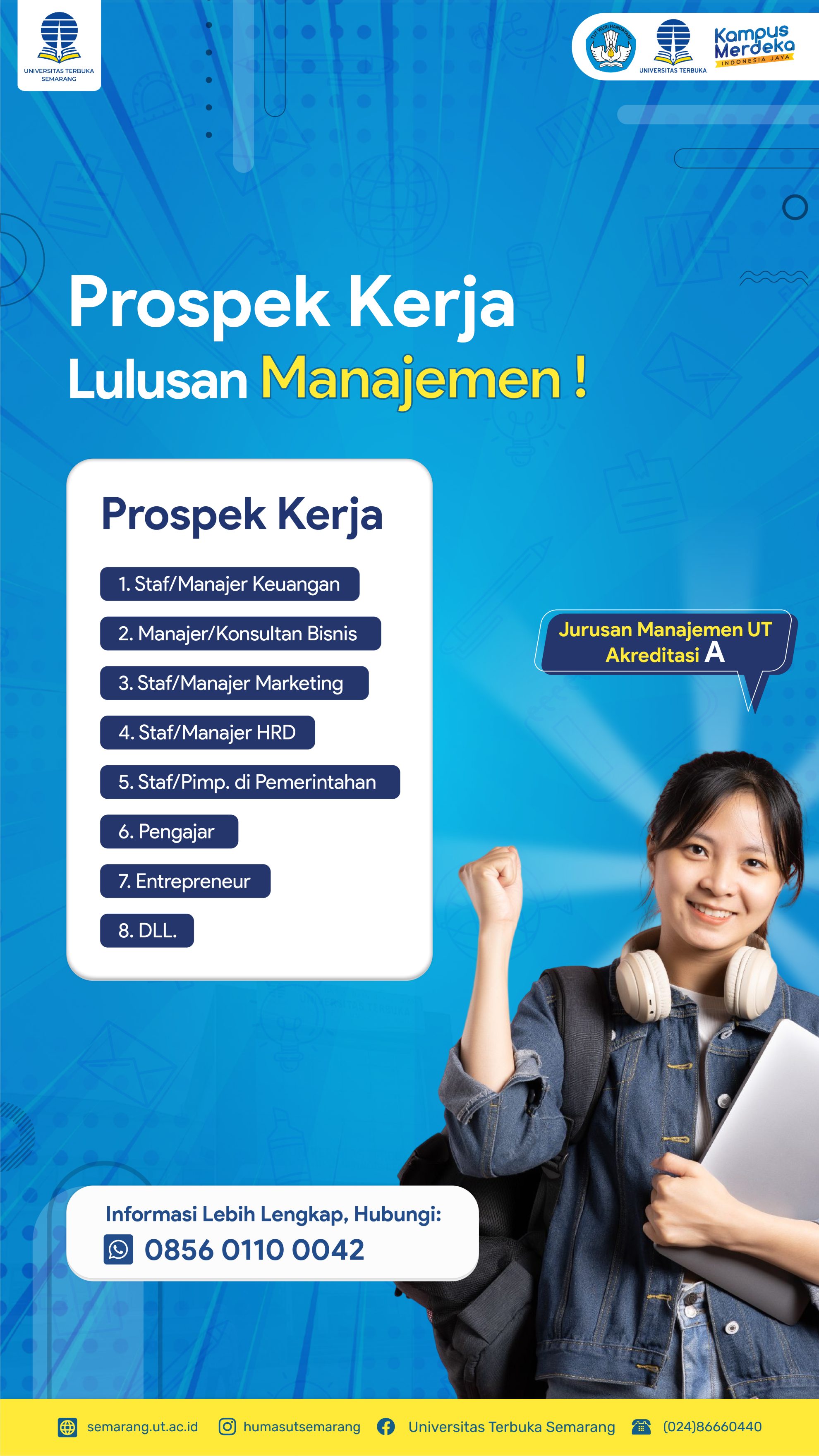 Tentang UT – Universitas Terbuka Semarang